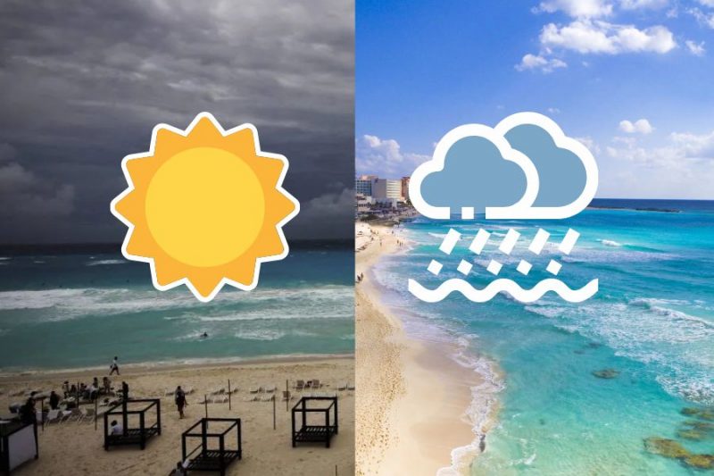 Así estará el clima este 23 de agosto en Quintana Roo