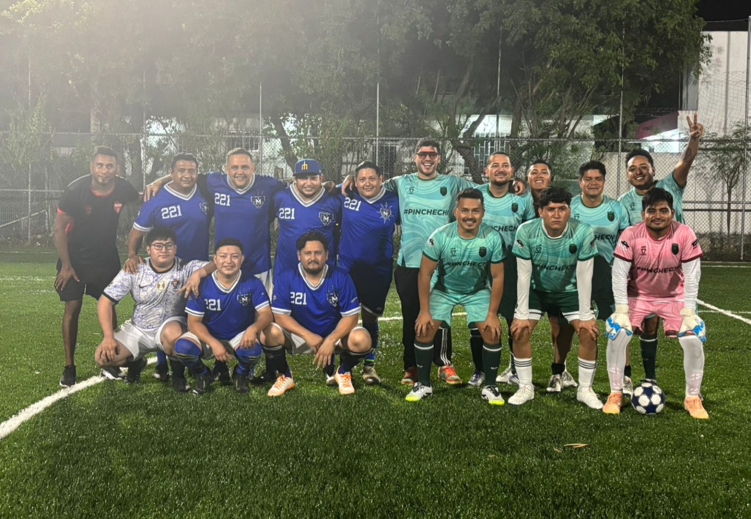 ¡Victoria aplastante! Fuerza Maya FC arrasa 8-1 a Marineros de la ...
